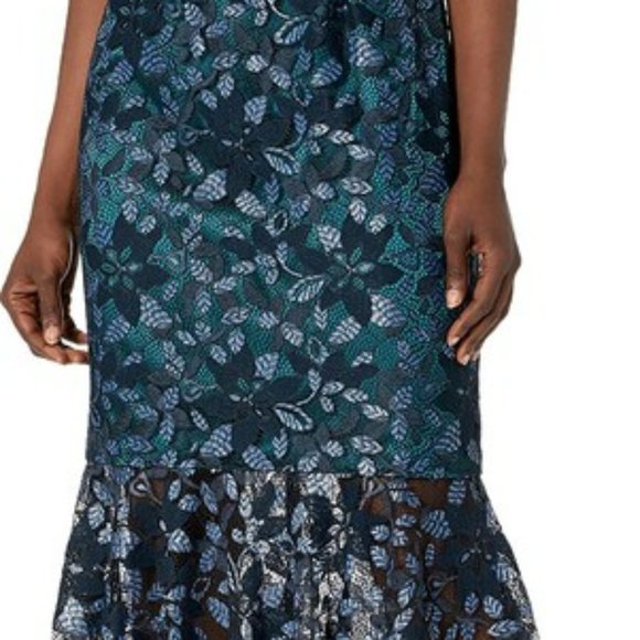 JS Collections | Dresses | Nwt Js Collections Lace Mermaid Flutter ...